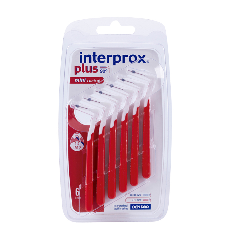 Interprox plus rood mini conical 2-4mm